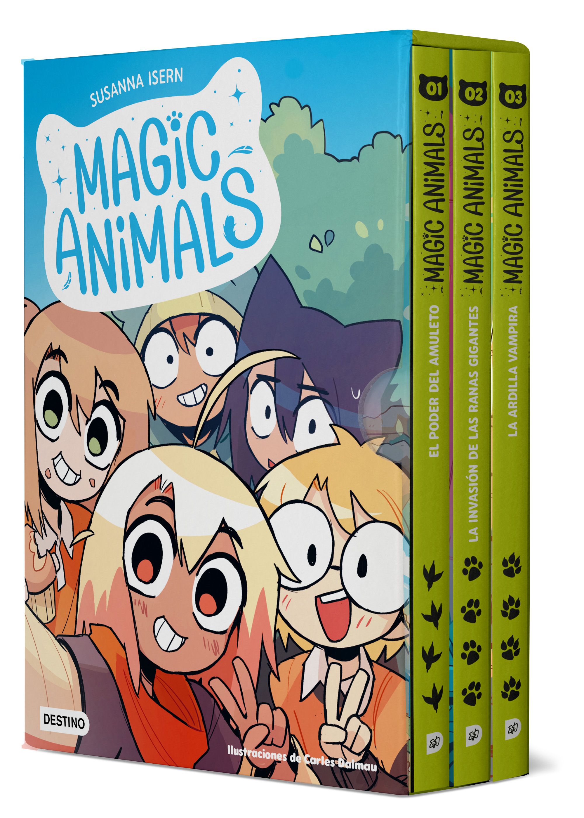Magic Animals 1. El poder del amuleto - Susanna Isern, Carles Dalmau | PlanetadeLibros